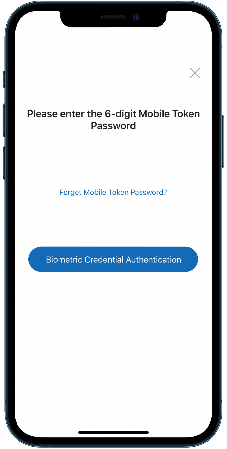 Mobile Token and Biometric Credential Authentication Service | e ...
